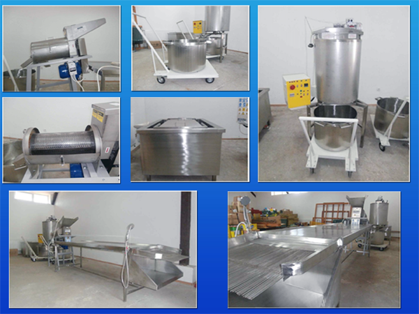 Miniaturized production line